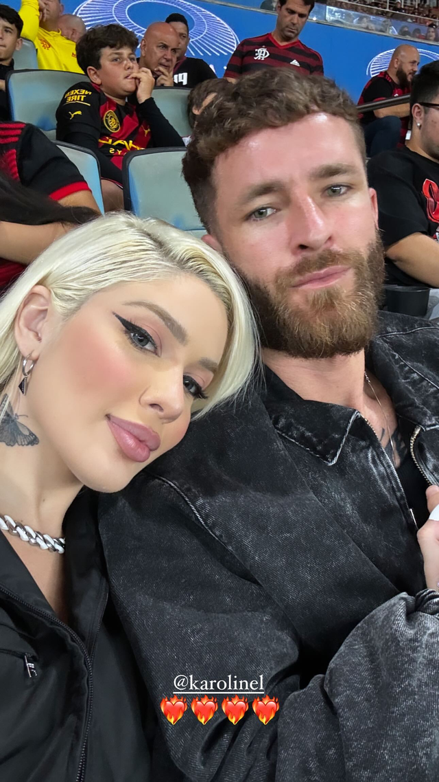 Assumidos, Eder Militão e Tainá Castro posam juntos para comemorar ...