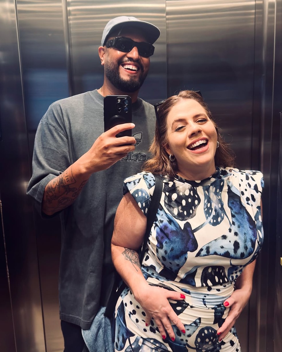 Tati Machado exibe momentos da gravidez e celebra : 'Amando descobrir o ...