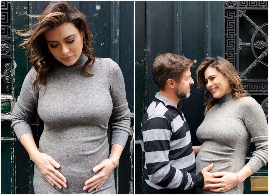 Michelle Loreto compartilha ultrassom de sua primeira gravidez; veja