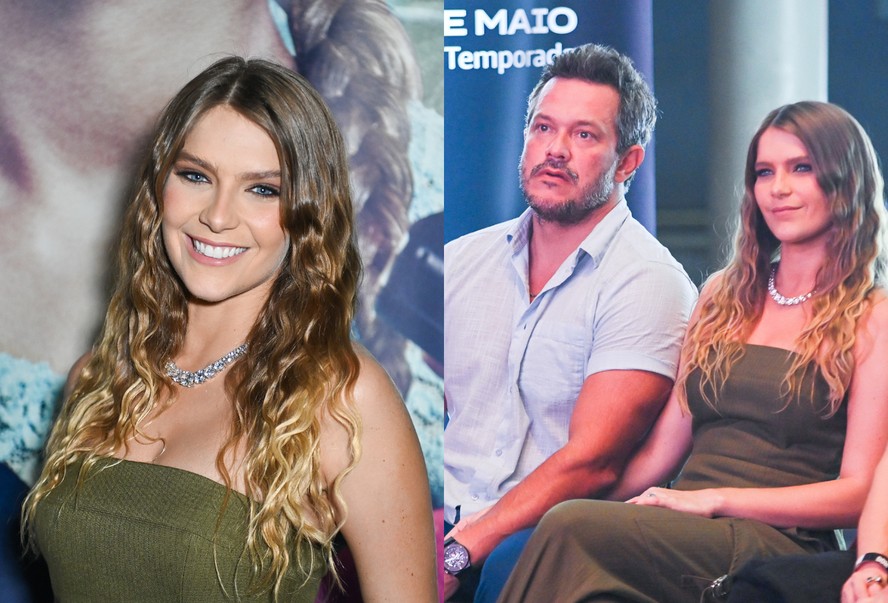 Recém-casada, Isabella Santoni leva o marido em evento no Rio de Janeiro