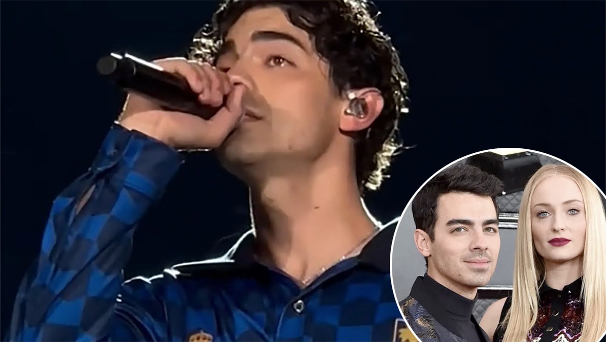Joe Jonas chora ao cantar e falar pela primeira vez sobre divórcio ...