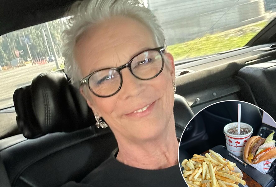 Jamie Lee Curtis 'foge' do Oscar para matar a fome em fast-food