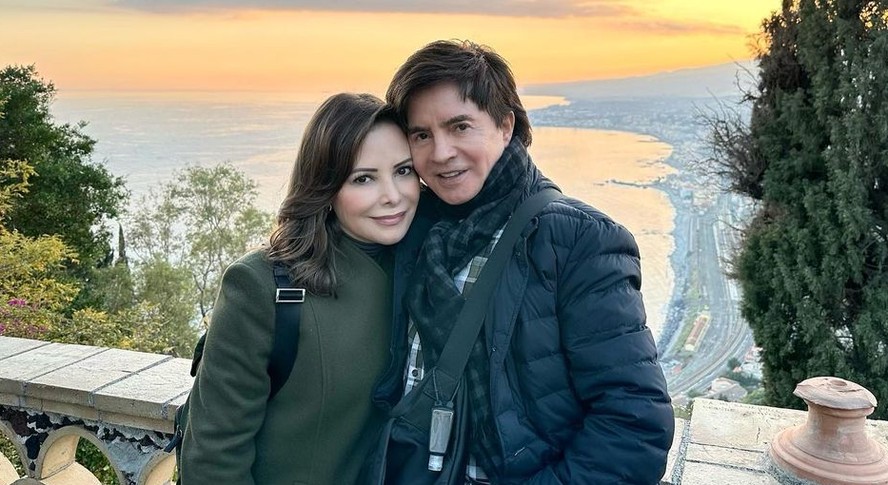 Xororó e Noely curtem viagem romântica na Itália: 'Criando memórias'