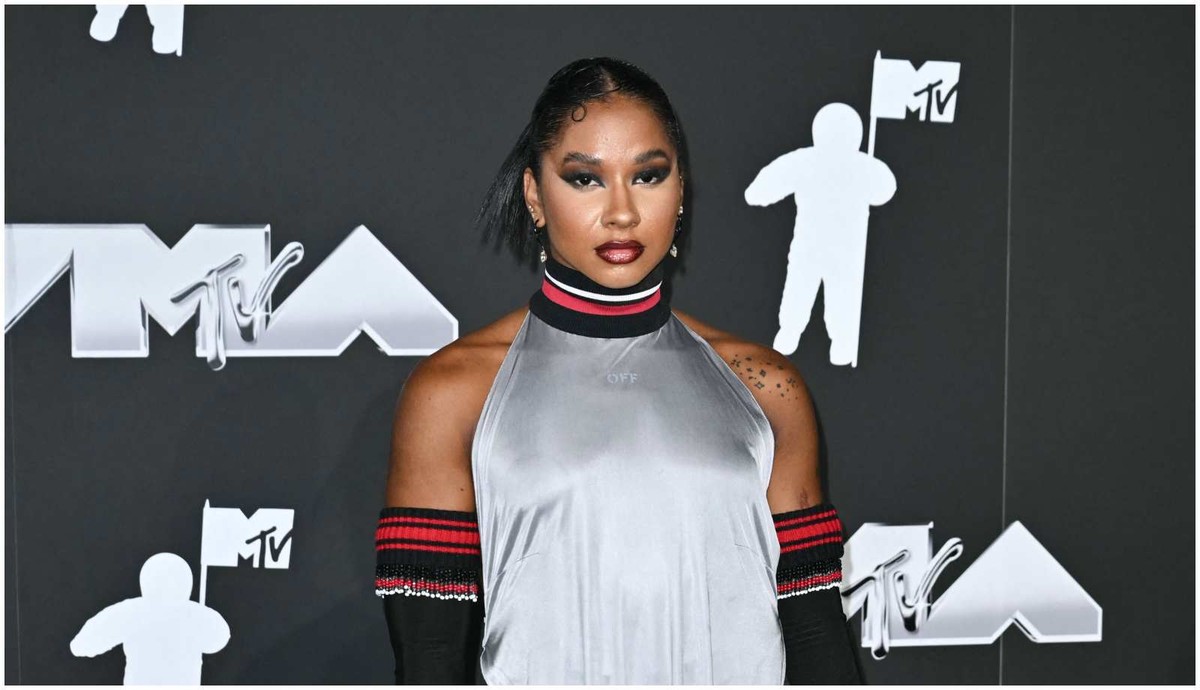 Jordan Chiles curte VMA após ter medalha olímpica retirada