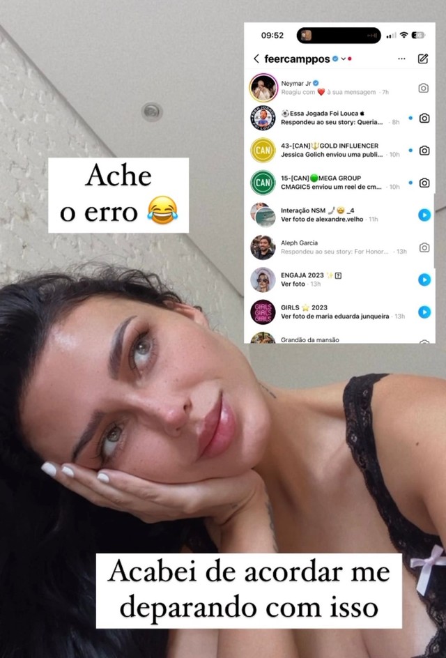 Ex-affair de Neymar, Fernanda Campos expõe nova interação com o jogador ...