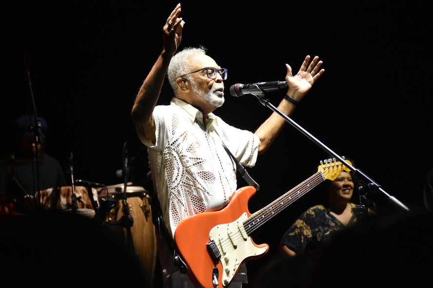 Gilberto Gil faz primeiro show da turnê 'Tempo Rei' após morte de Preta ...