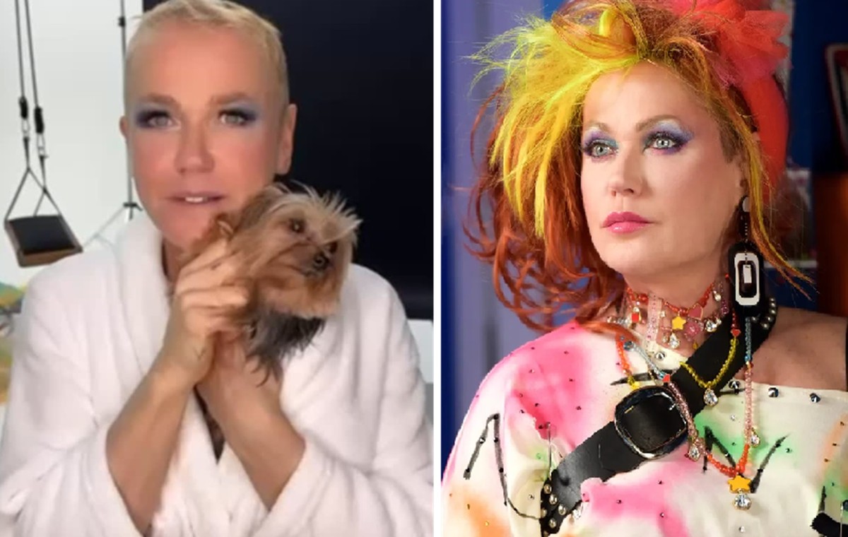 Xuxa grava vídeo para Cyndi Lauper: 'Sou uma grande fã'