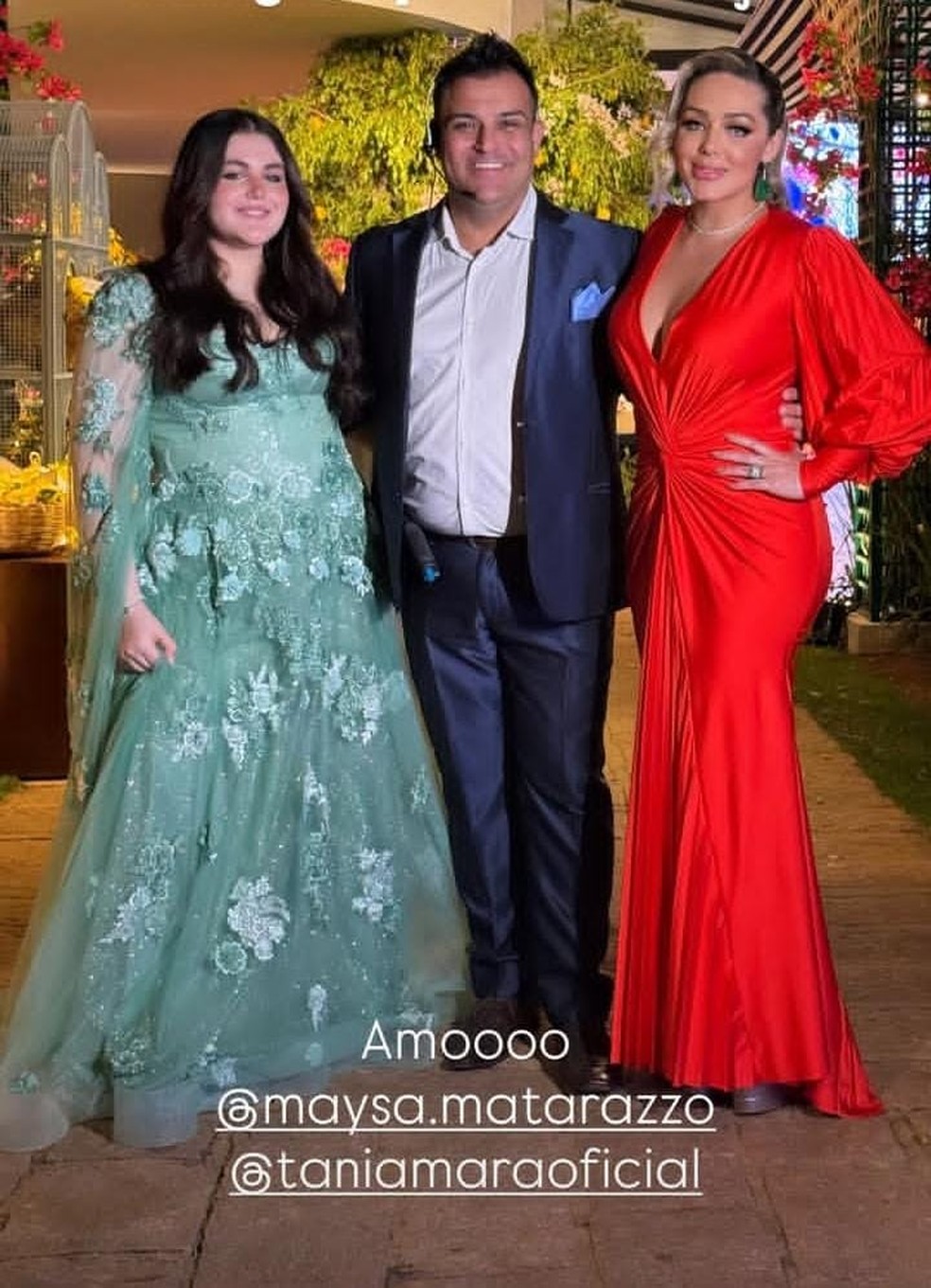 Maysa, filha de Tania Mara e Jayme Monjardim, celebra 15 anos com festão