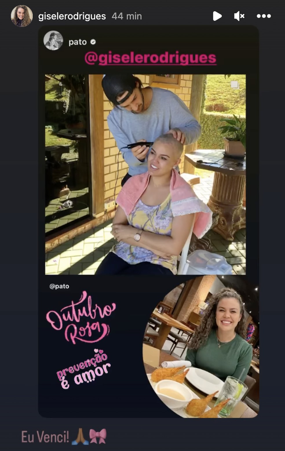 Alexandre Pato relembra câncer da irmã e reforça a importância da prevenção