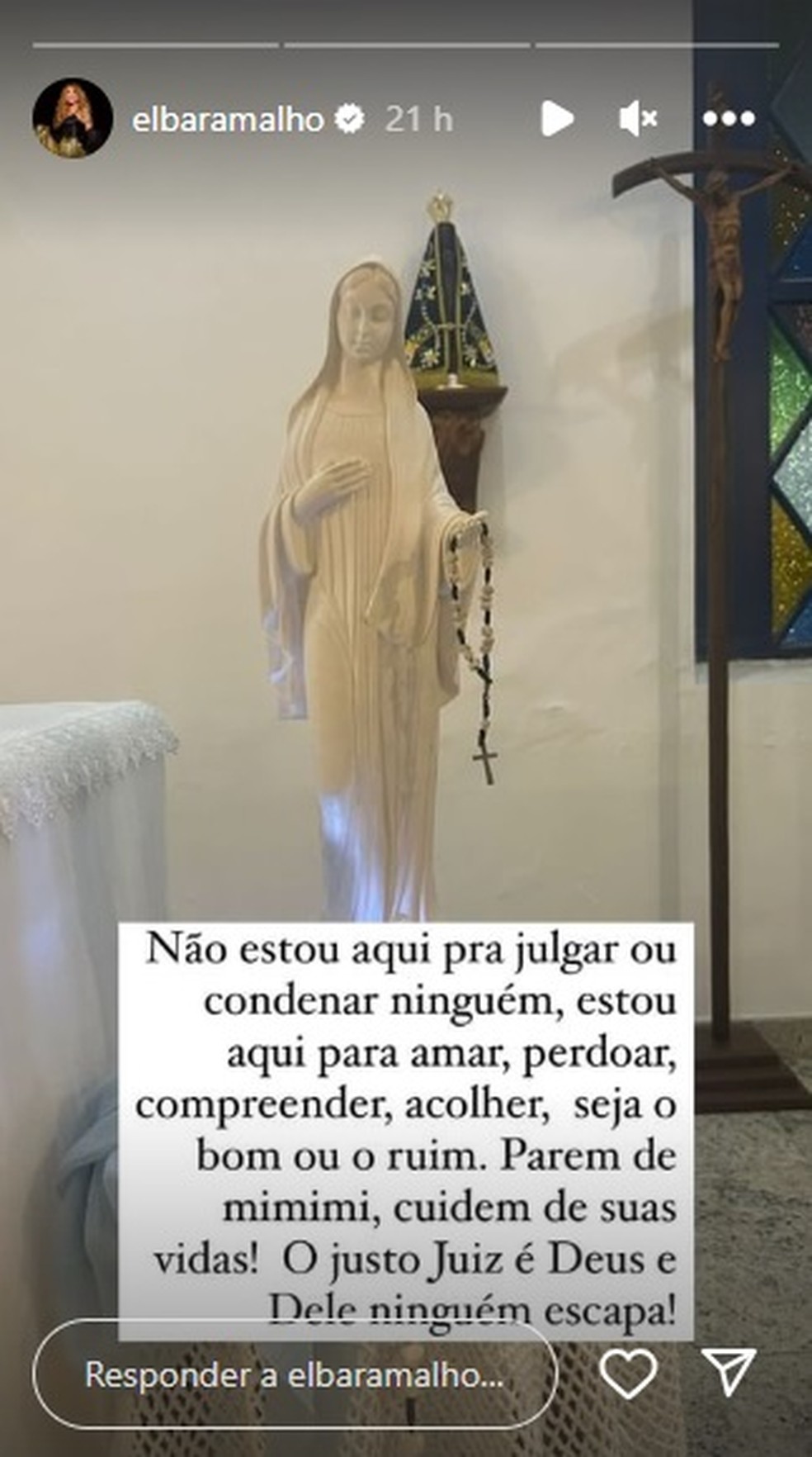 Elba Ramalho rebate críticas por interagir com ex de Preta Gil: 'Mimimi'