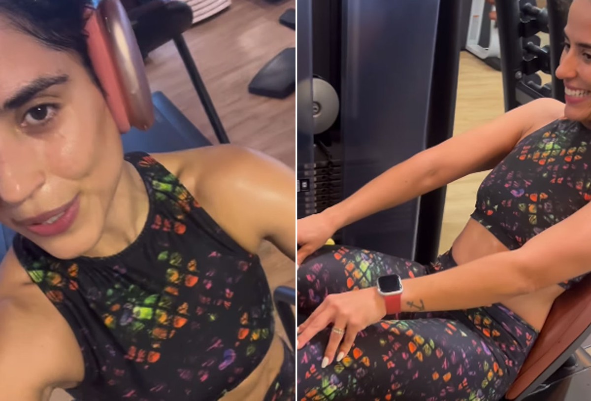 Camilla Camargo impressiona web com abdômen trincado: 'Barriga dos sonhos'