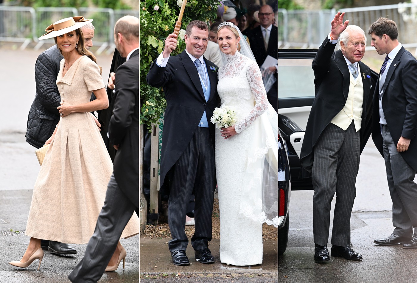 Família Real vai ao casamento de Peter Phillips, neto da rainha ...