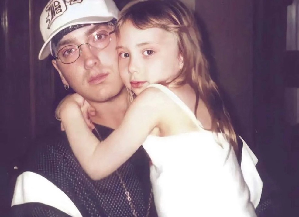 Filha De Eminem Quando Bebe Rapper Eminem Será Avô Pela Primeira Vez