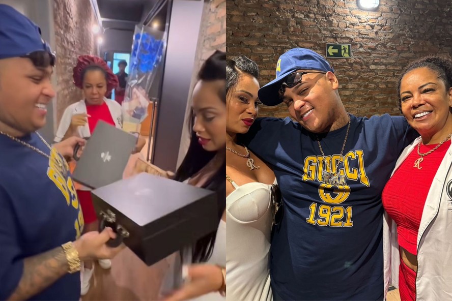 MC Ryan SP dá colares de ouro maciço para suas mães: 'Vão andar com R ...