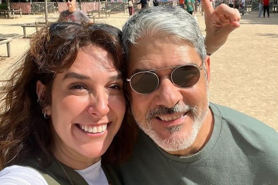 William Bonner viaja a Paris com a esposa para as Paralimpíadas 2024