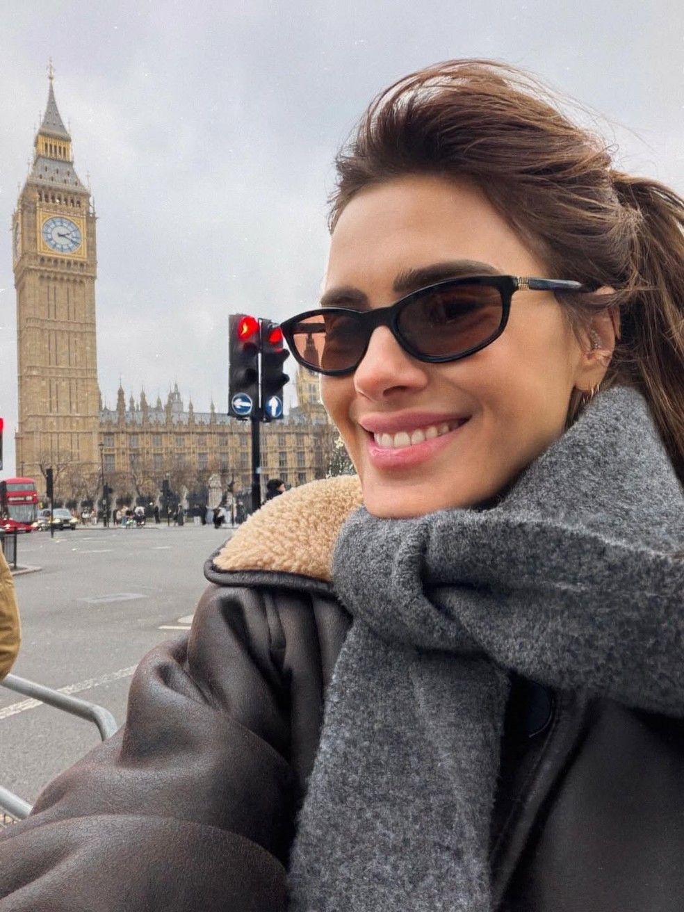 Carolina Dieckmmann abre álbum de Natal em Londres com os filhos que ...