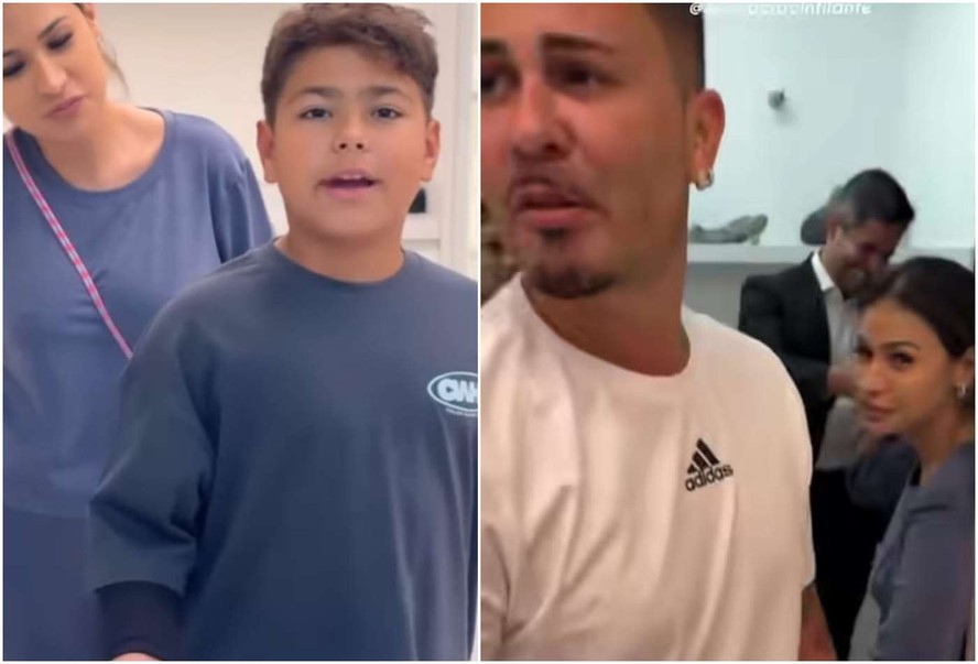 Filho de Simone Mendes foge de dieta em casa de Carlinhos Maia e ...