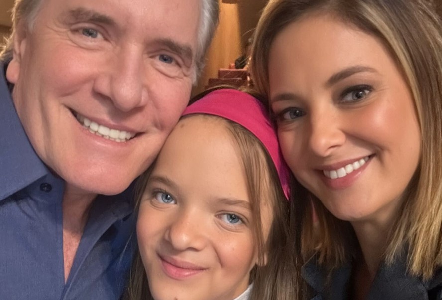 Ticiane Pinheiro e Roberto Justus se encontram para assistir à ...