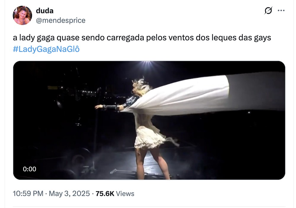 Show de Lady Gaga no Rio agita redes sociais; confira memes
