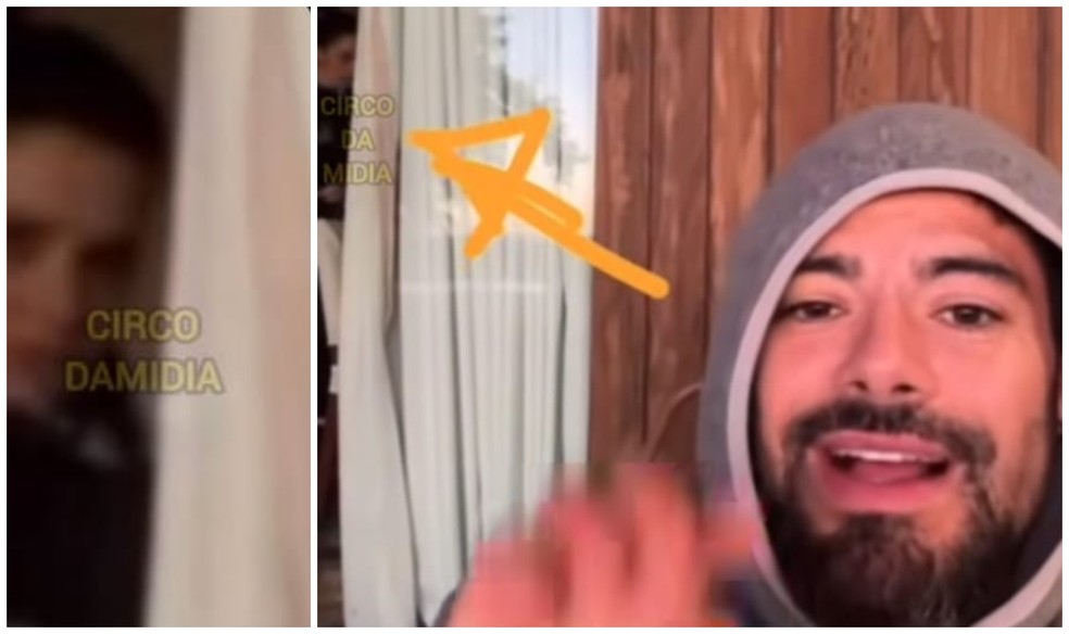 Pedro Andrade apaga vídeo após internautas verem Sandy ao fundo — Foto ...