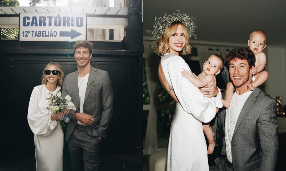 Isabella Scherer se casa com Rodrigo Calazans