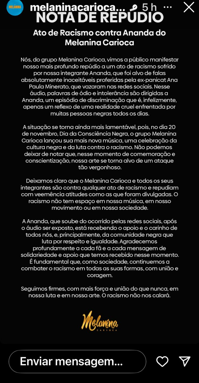 Caso Ana Paula Minerato: Rapper KT Gomez se pronuncia após vazamento de ...
