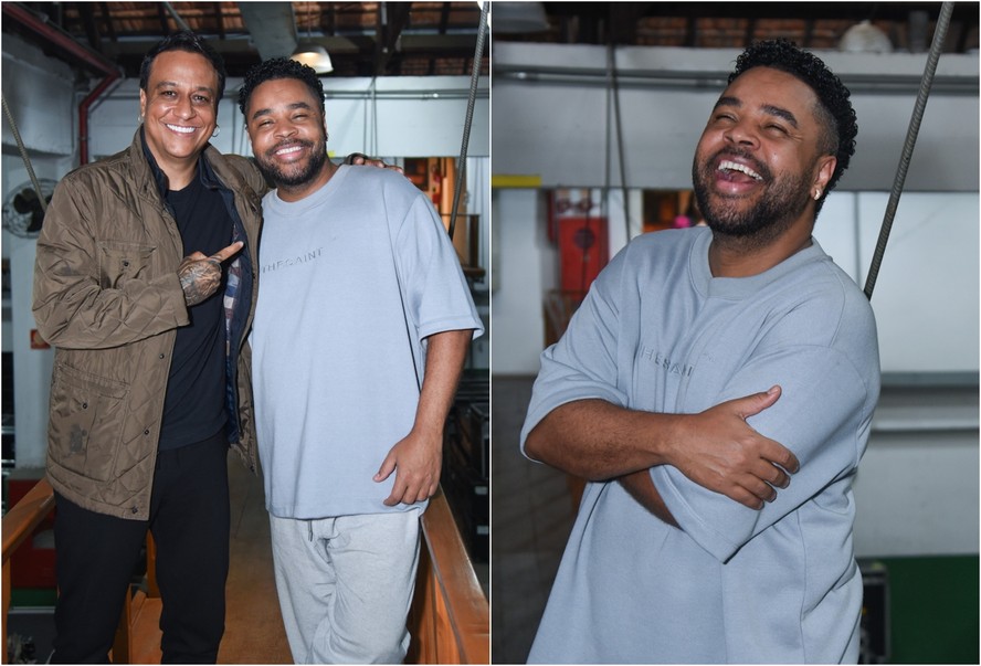 Filho de Tim Maia, Carmelo Maia se encontra com ator que será seu pai ...
