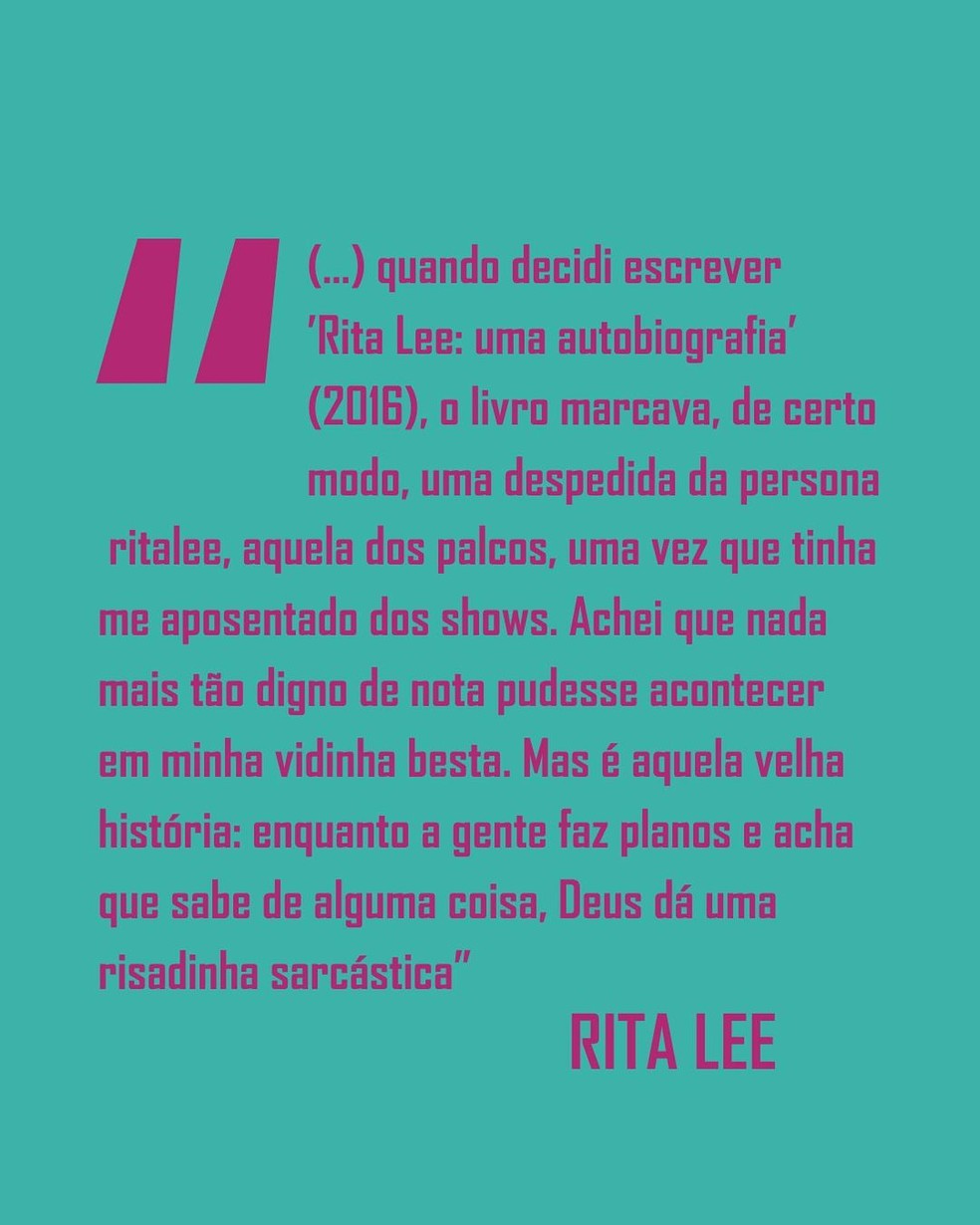 Rita Lee anuncia nova autobiografia na qual falará de câncer de pulmão e tratamento