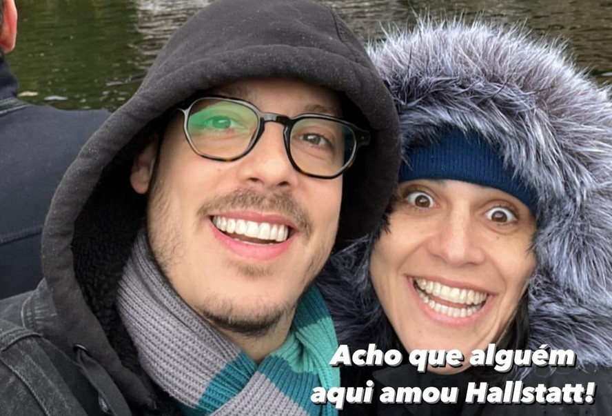 Fabio Porchat e a namorada, Priscila Castello Branco, abrem álbum de ...