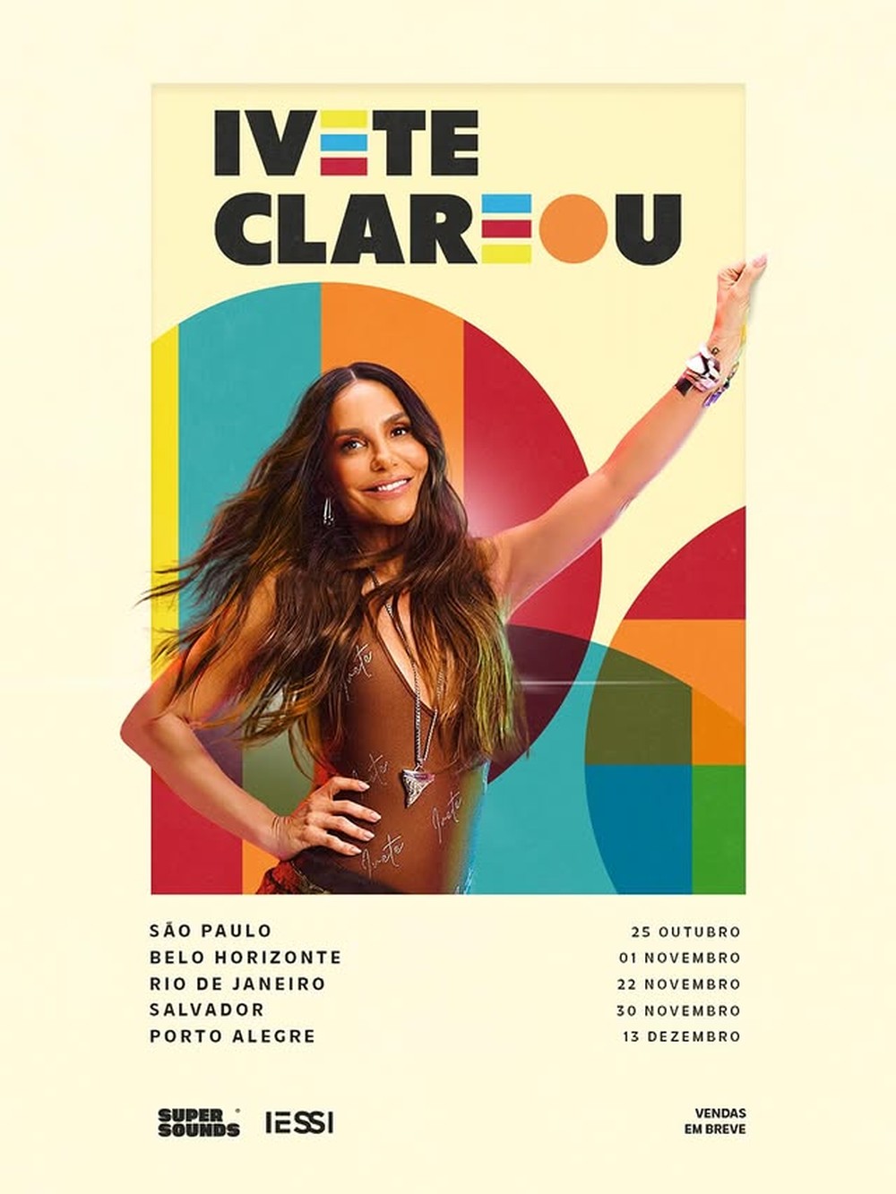 Ivete Sangalo anuncia turnê de samba, a 'Ivete Clareou'; fotos e vídeos