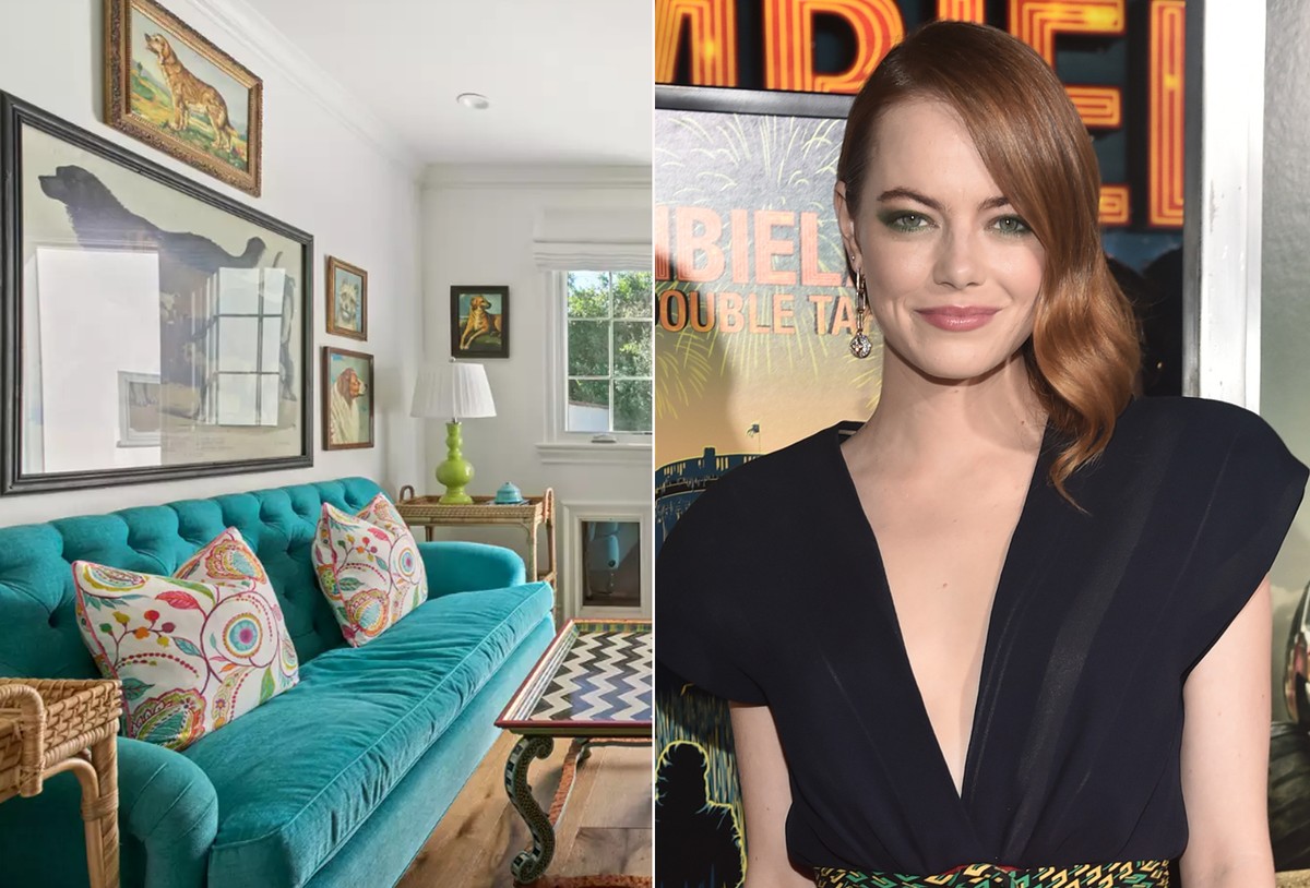 Ganhadora do Emmy e do Globo de Ouro, Emma Stone coloca sua casa à ...