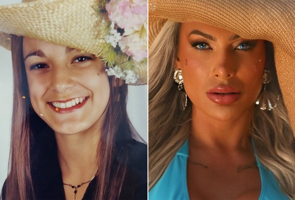 Andressa Urach aparece bem diferente em fotos antigas; compare