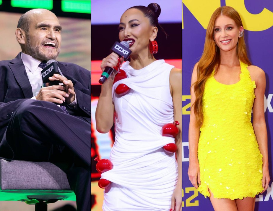 CCXP22: 'Sr. Barriga', Sabrina Sato, Fernanda Torres, Marina Ruy ...