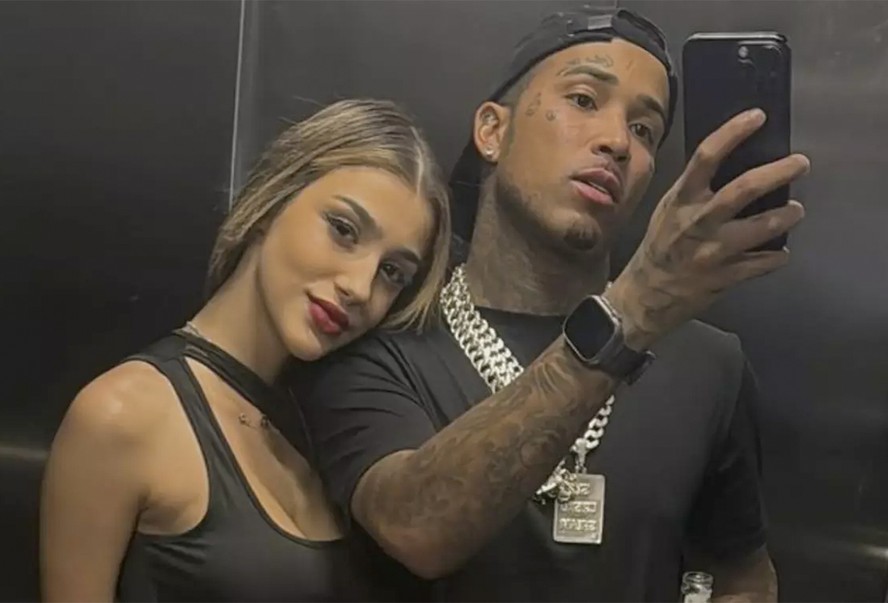 Bia Miranda e Samuel Sant'Anna, o 'Gato Preto'