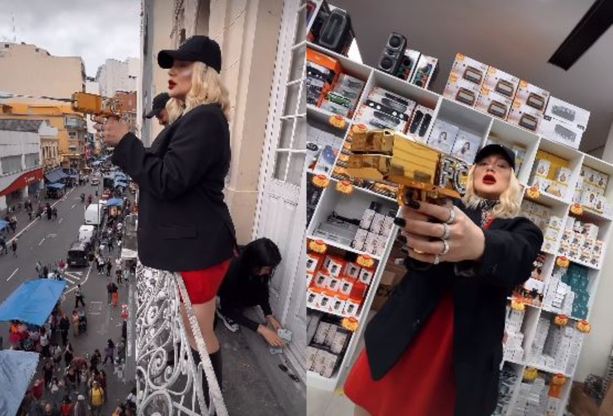 Influenciadora causa tumulto ao distribuir R$ 25 mil na 25 de Março, em SP