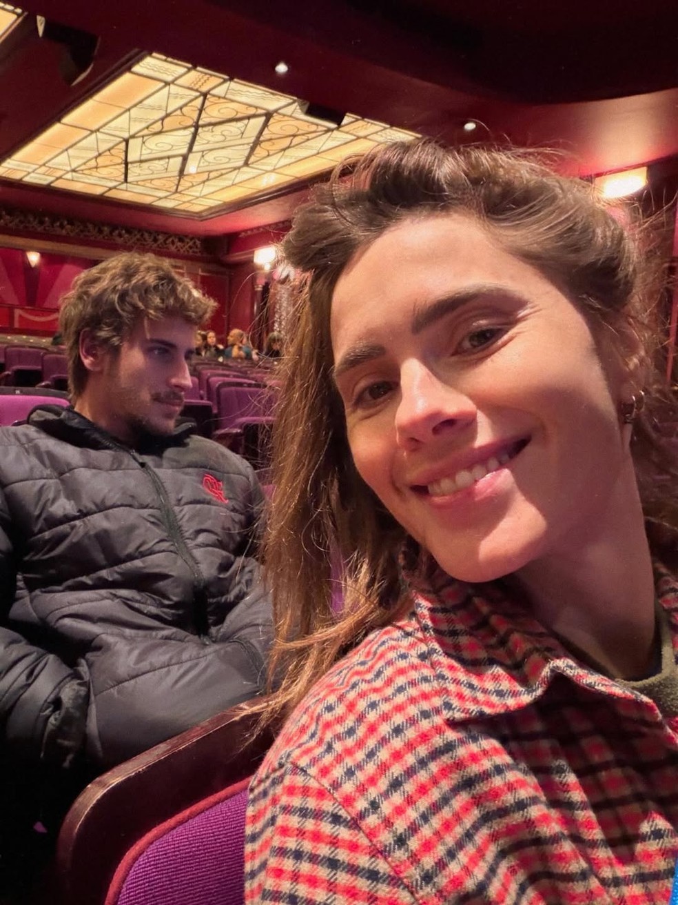 Carolina Dieckmmann abre álbum de Natal em Londres com os filhos que ...