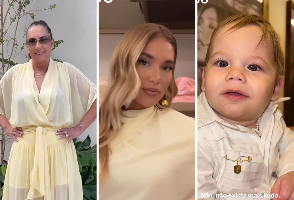 Margareth Serrão, Virginia e José Leonardo — Foto: Reprodução/Instagram