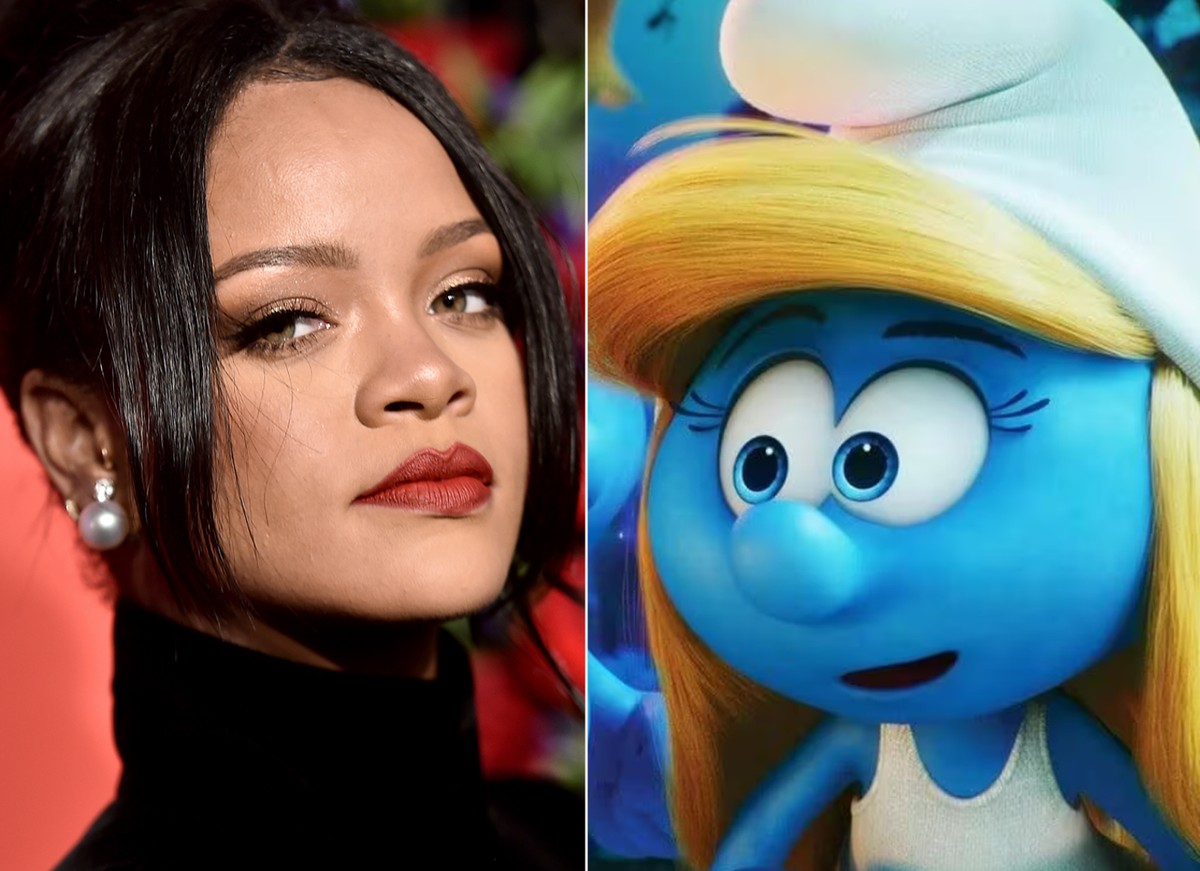 Rihanna será Smurfette em novo filme dos Smurfs; saiba mais