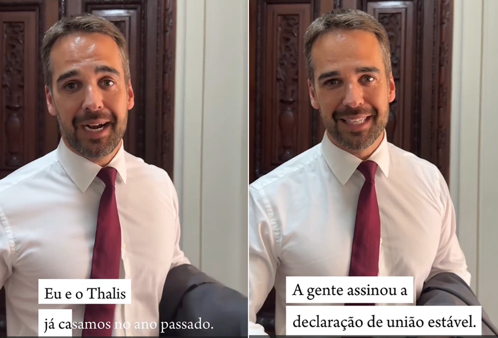 Governador Eduardo Leite Assina União Estável Com Médico Thalis Bolzan