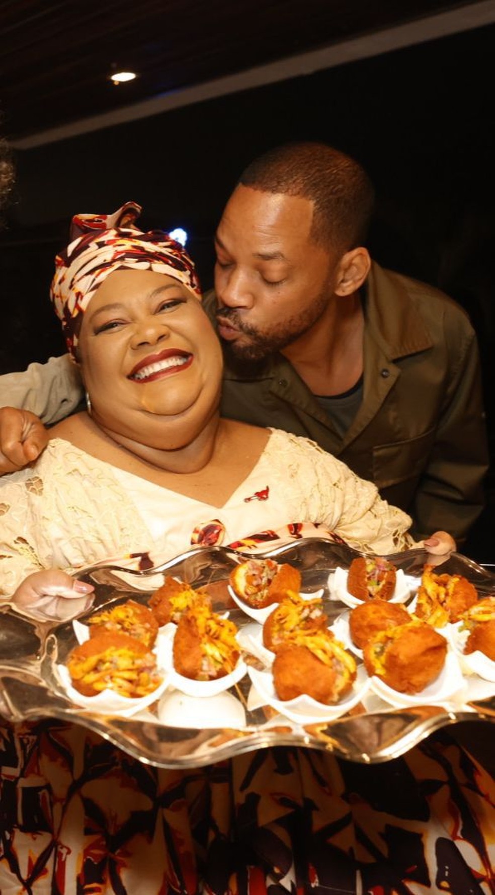 Chef entrega pratos favoritos de Will Smith durante jantar com famosos