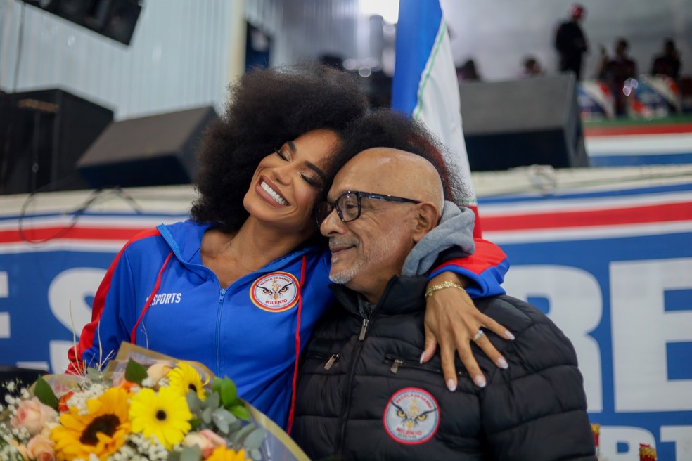 Musa da Beija-Flor, Savia David volta ao Carnaval de SP como rainha da ...