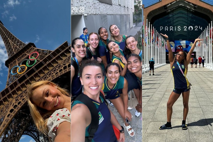 Atletas Brasileiros Chegam à França Para Olimpíadas De Paris Fotos
