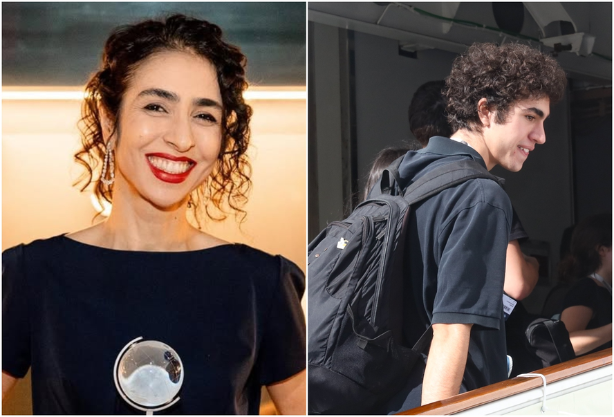 Filho de Marisa Monte, Mano Wladimir faz rara aparição ao embarcar no ...