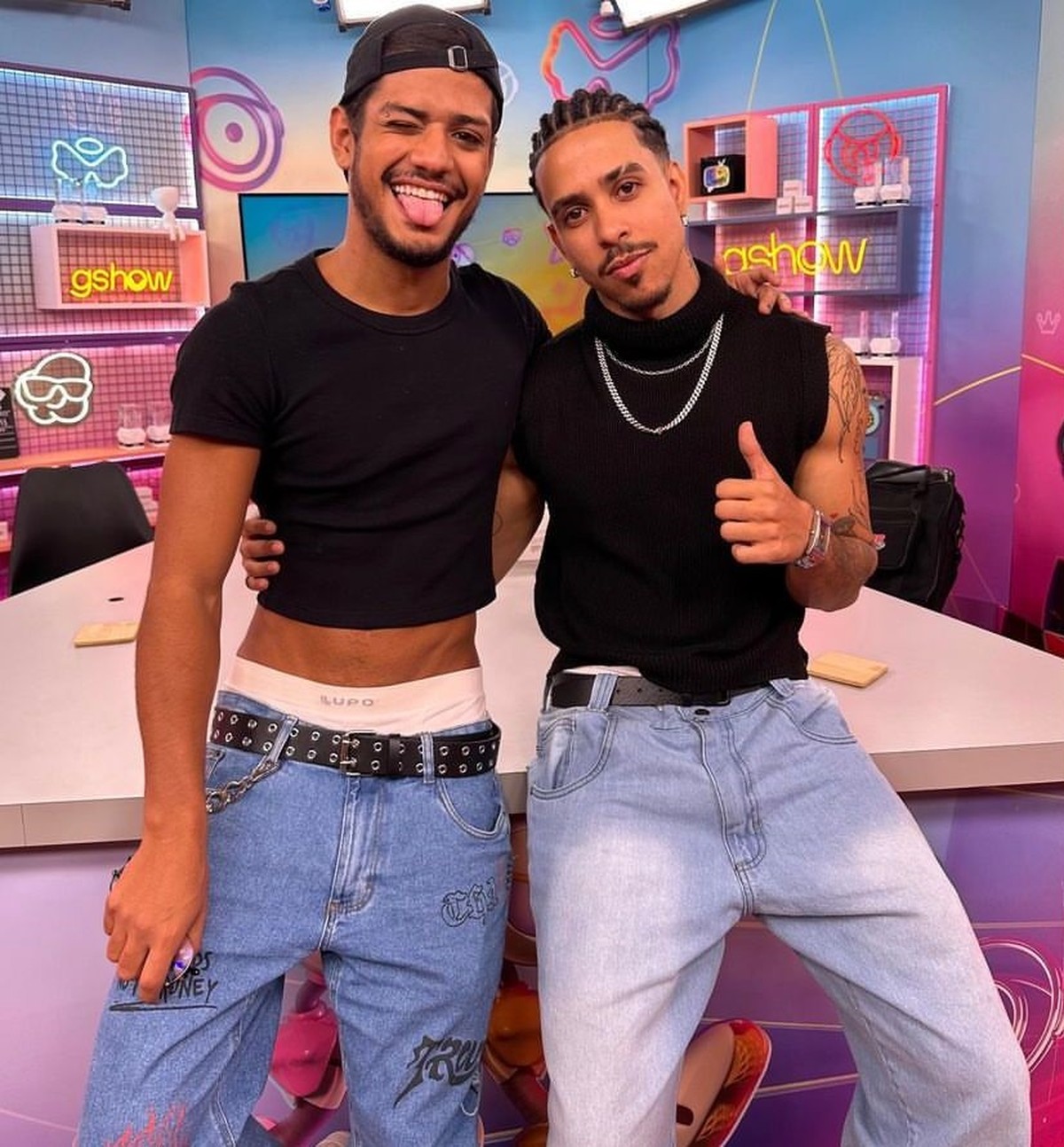 Thiago Pantaleão provoca ex-BBB Gabriel Santana: 'Se quiser fortalecer a amizade, estamos aí'