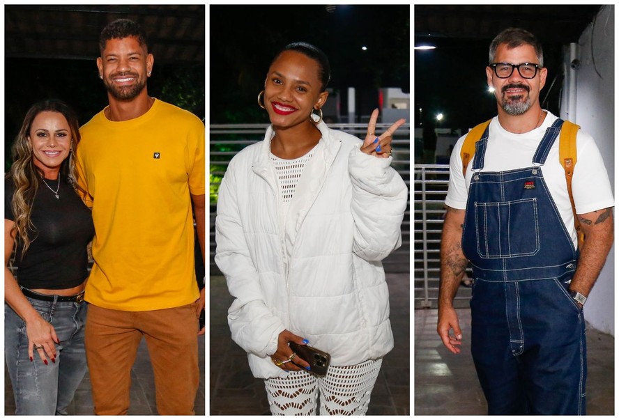 Jéssica Ellen, Viviane Araujo e Juliano Cazarré curtem festa de 'Volta ...