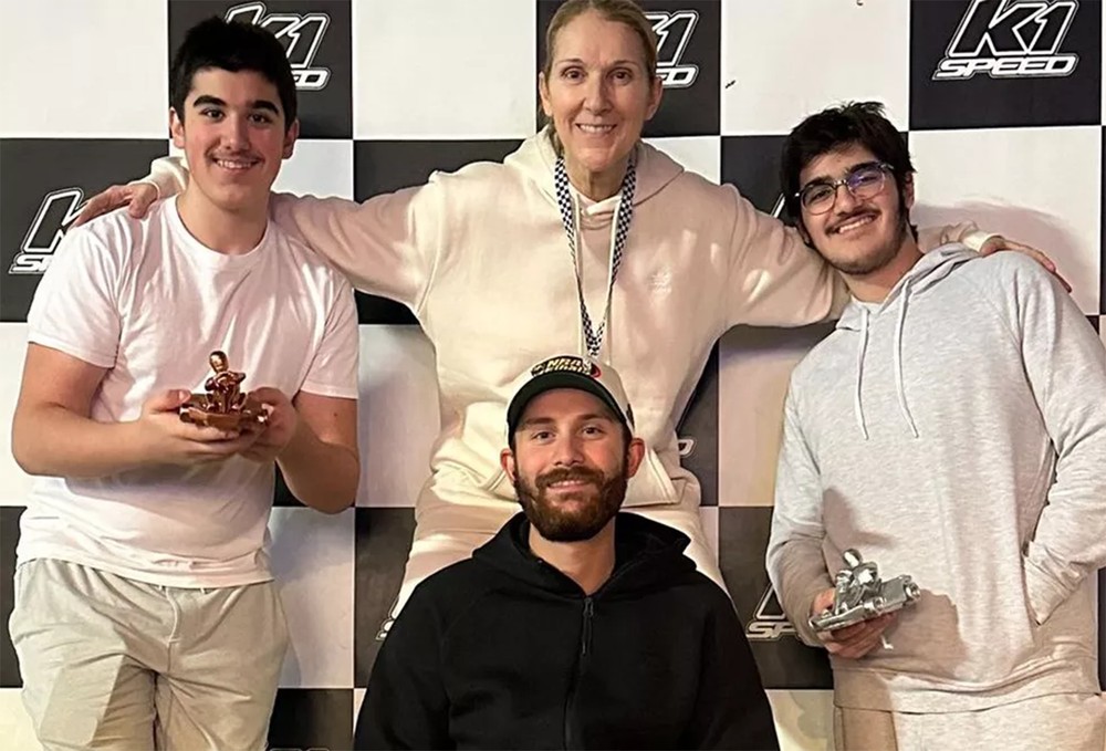Com Síndrome da Pessoa Rígida, Céline Dion faz aparição rara e com os ...
