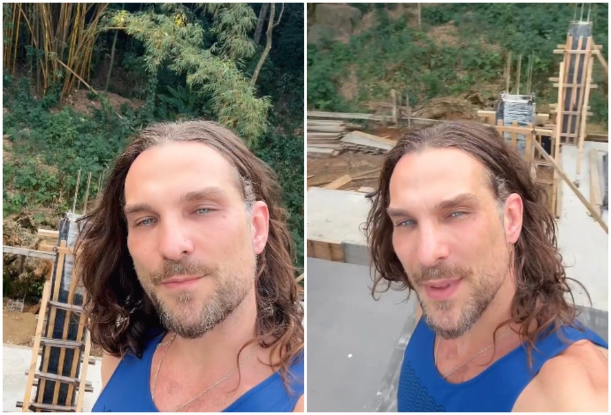 Igor Rickli pausa obra da casa após esgotar economias: 'Três anos nessa labuta'