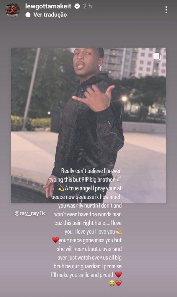 Morre o filho de 28 anos de Ray Lewis, ex-astro do futebol americano