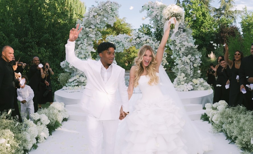Endrick e Gabriely Miranda surpreendem com fotos inéditas de casamento ...