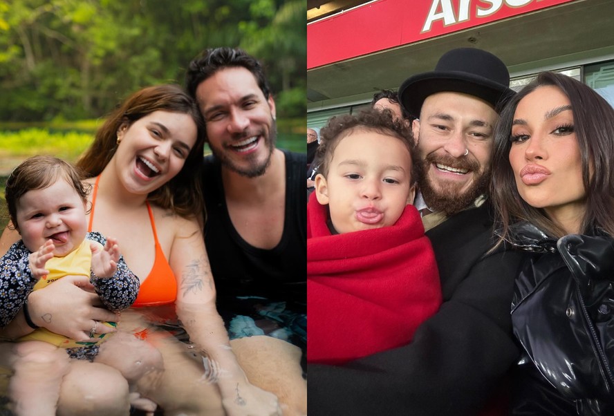 Foto: filhos de influenciadores, Lua Di Felice e Cris brincam juntos ...